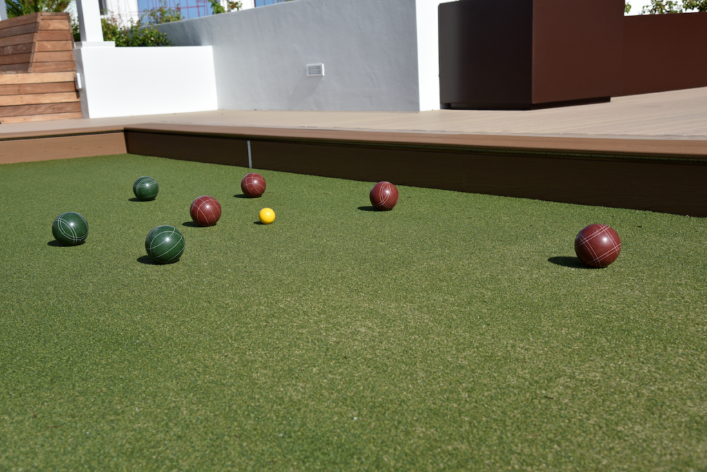 How to Build a Bocce Ball Court with Used Artificial Turf - ReTurf