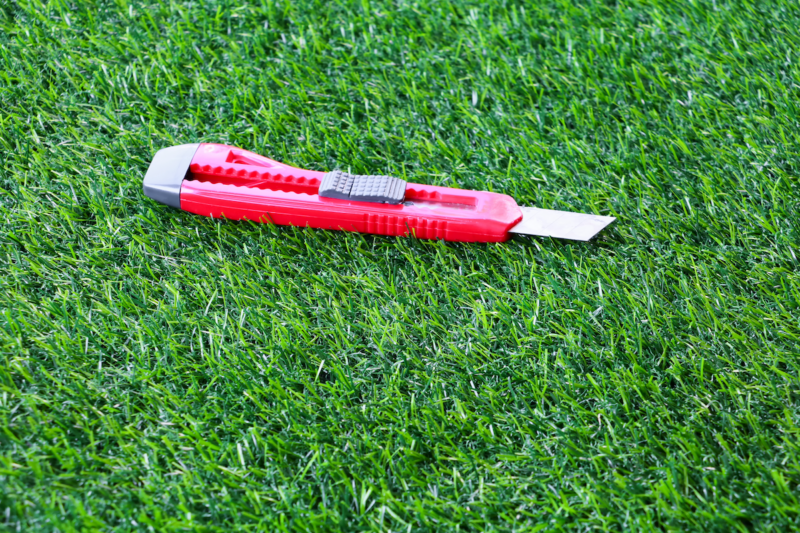 Repairing Damaged Artificial Turf - ReTurf