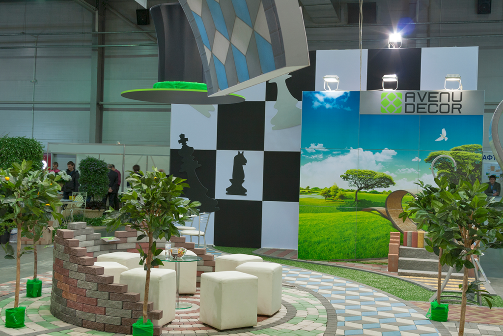 Recycled Artificial Turf for Trade Shows and Events - ReTurf
